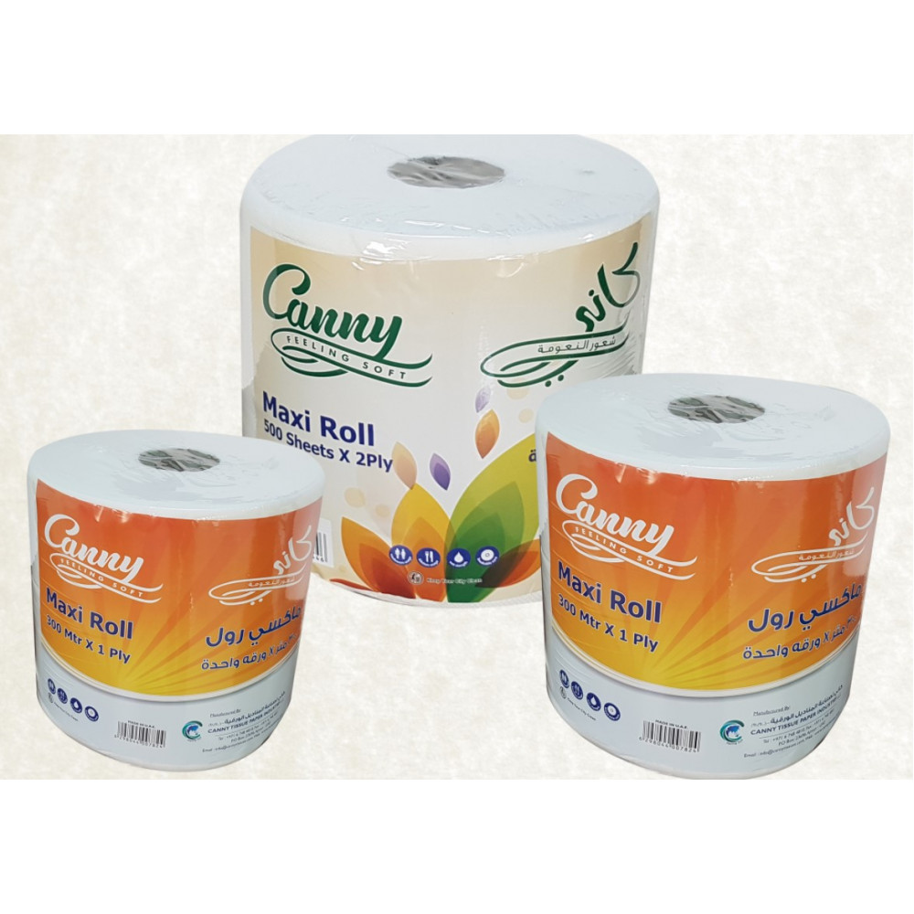 Maxi Rolls 500 Sheets by 2 Ply - Sinaha Platform